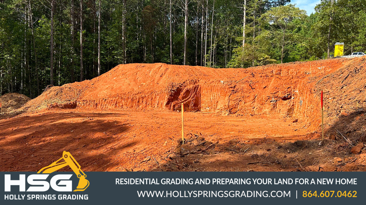 Residential Grading and Preparing Your Land for a New Home. - HSG Holly ...